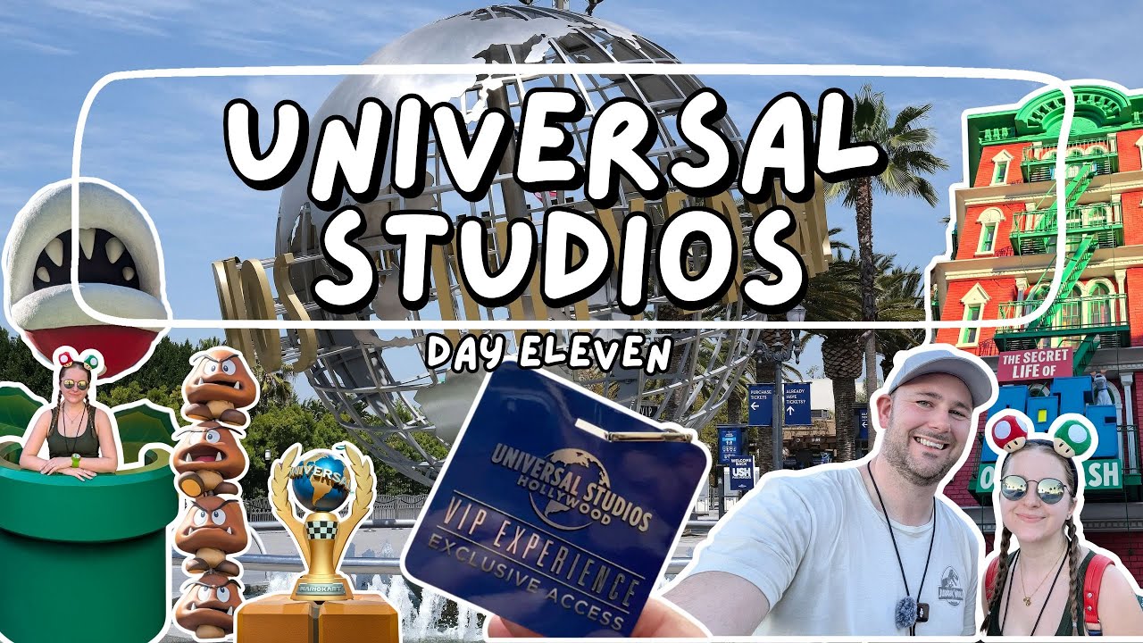 Our VIP Universal Studios Experience, Hollywood - YouTube