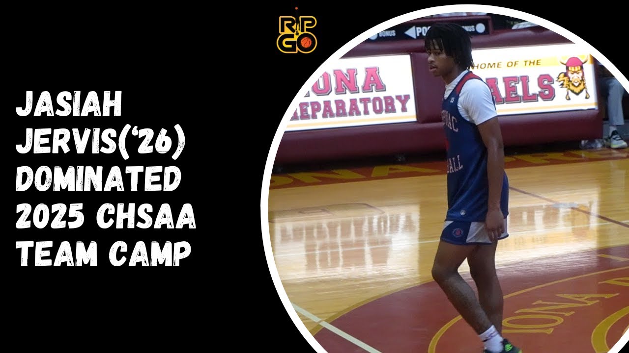 Jasiah Jervis('26) Dominated 2025 NYC CHSAA Team Camp (Full Highlights ...