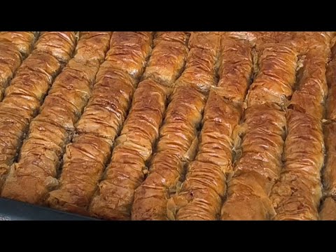Çıtır Çıtır Burma Baklava ❗ Hazır Yufkadan Baklava Tarifi👌 Nefis yemek tarifleri