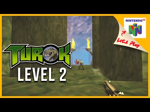 Turok: Dinosaur Hunter (4k@60fps) | Level 2 - The Jungle