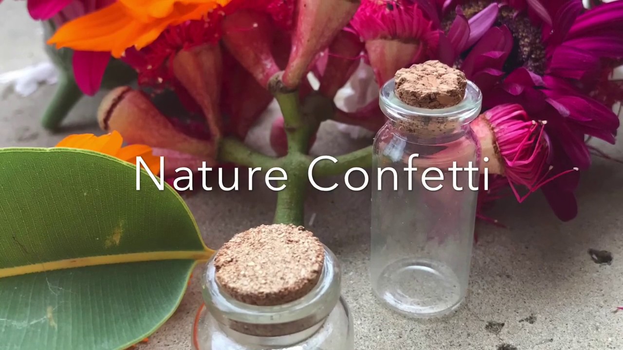 Nature Confetti - YouTube