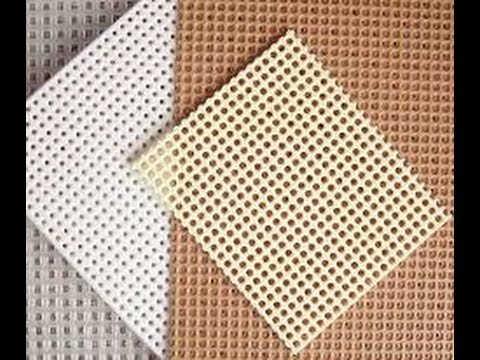 Plastic Canvas Tips English substitles - YouTube