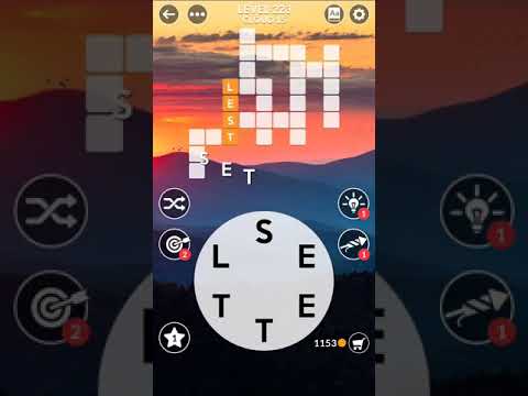 Wordscapes Level 223 | Answers - YouTube