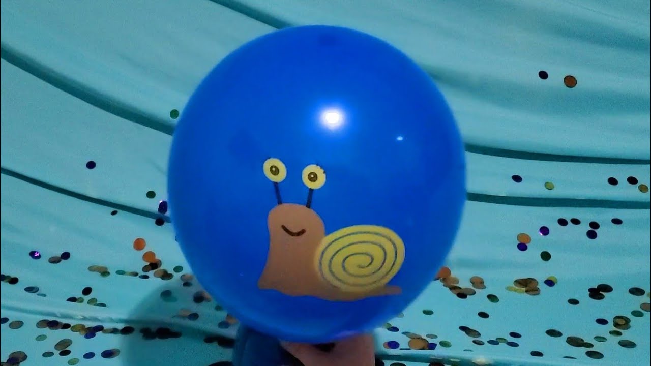 INFLATING AND DEFLATING FUN BIRTHDAY BALLOONS!!! - YouTube