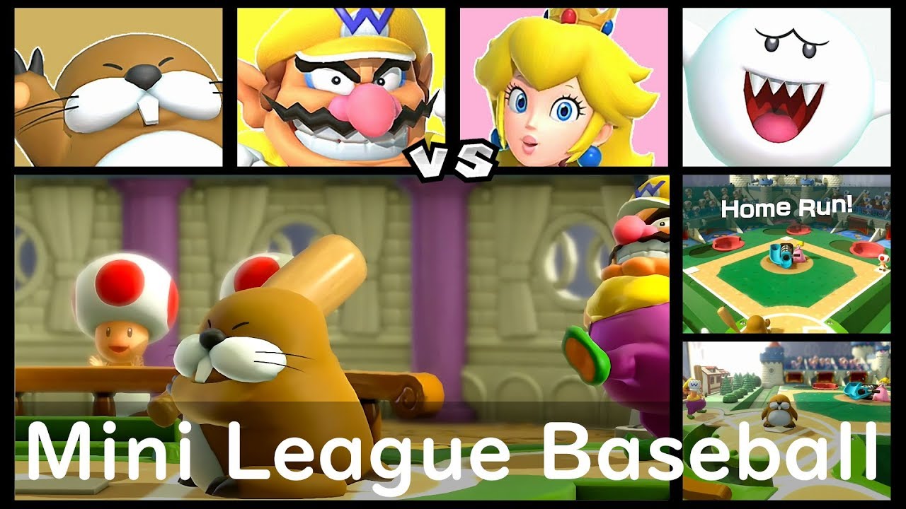 Super Mario Party Mini League Baseball #8 - YouTube