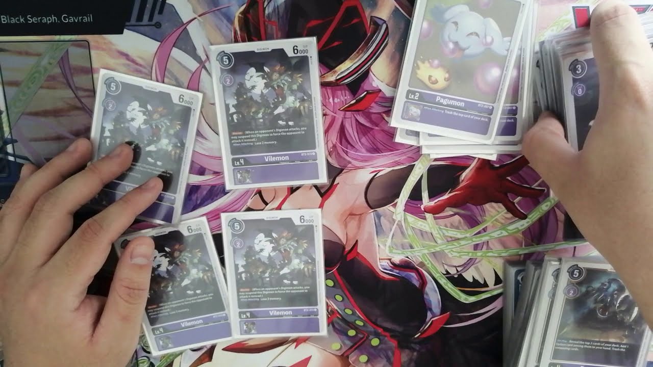 Deck List Lilithmon - Digimon Card Game - YouTube