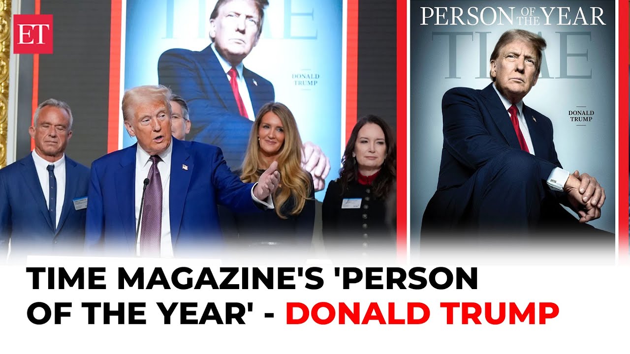 Trump wins Time magazine's 2024 'Person Of The Year' in his second term ...
