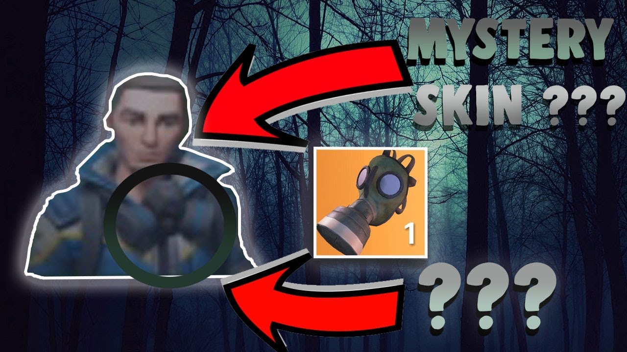 Fortnite MYSTERY SKIN??? & GAS MASK!!! **Glitch** - YouTube