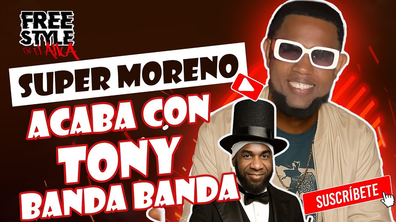 EL SUPER MORENO DICE TONNY BANDA BANDA NOS ENGAÑO A TODOS FREESTYLE EN ...