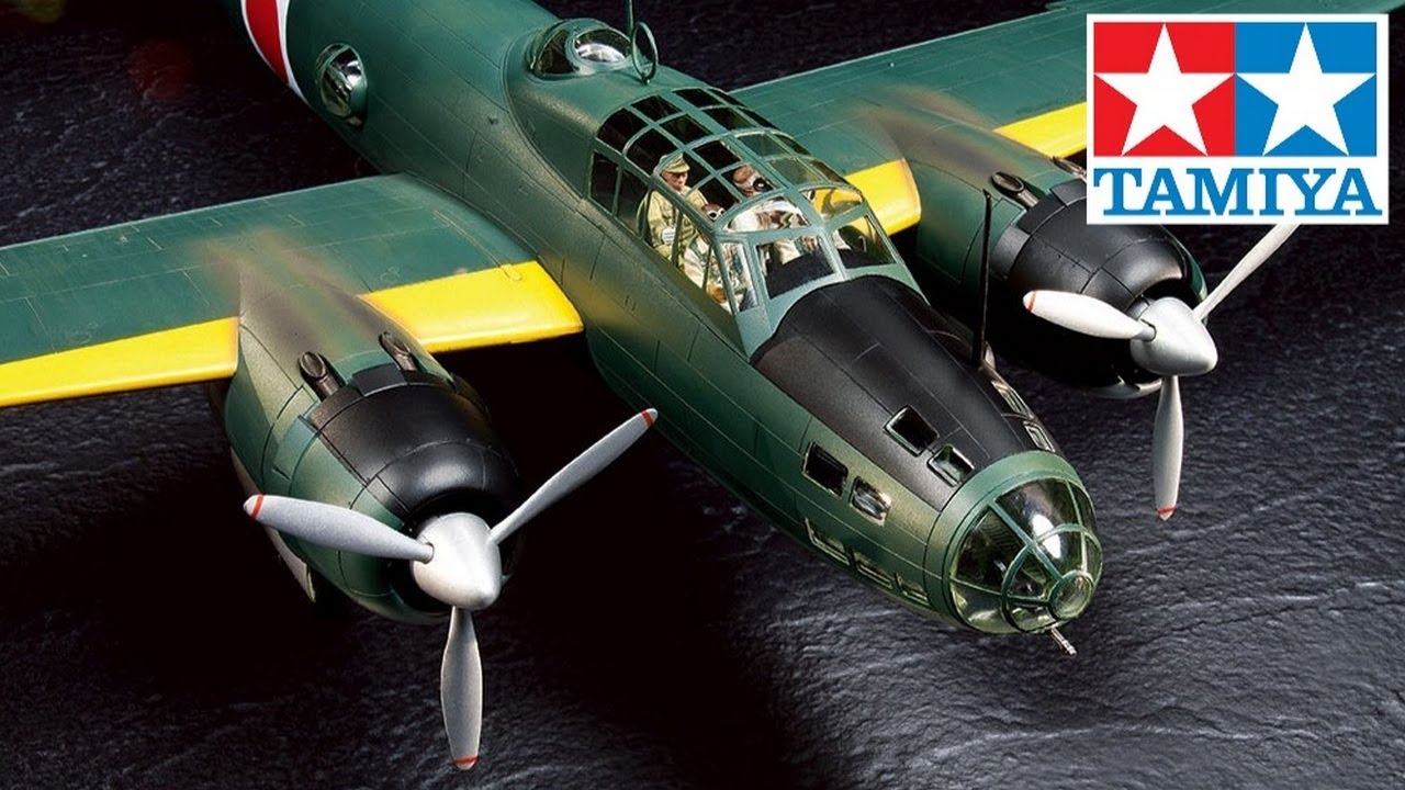 1/48 TAMIYA Mitsubishi G4M1 Model 11 (Admiral Yamamoto) Review ...