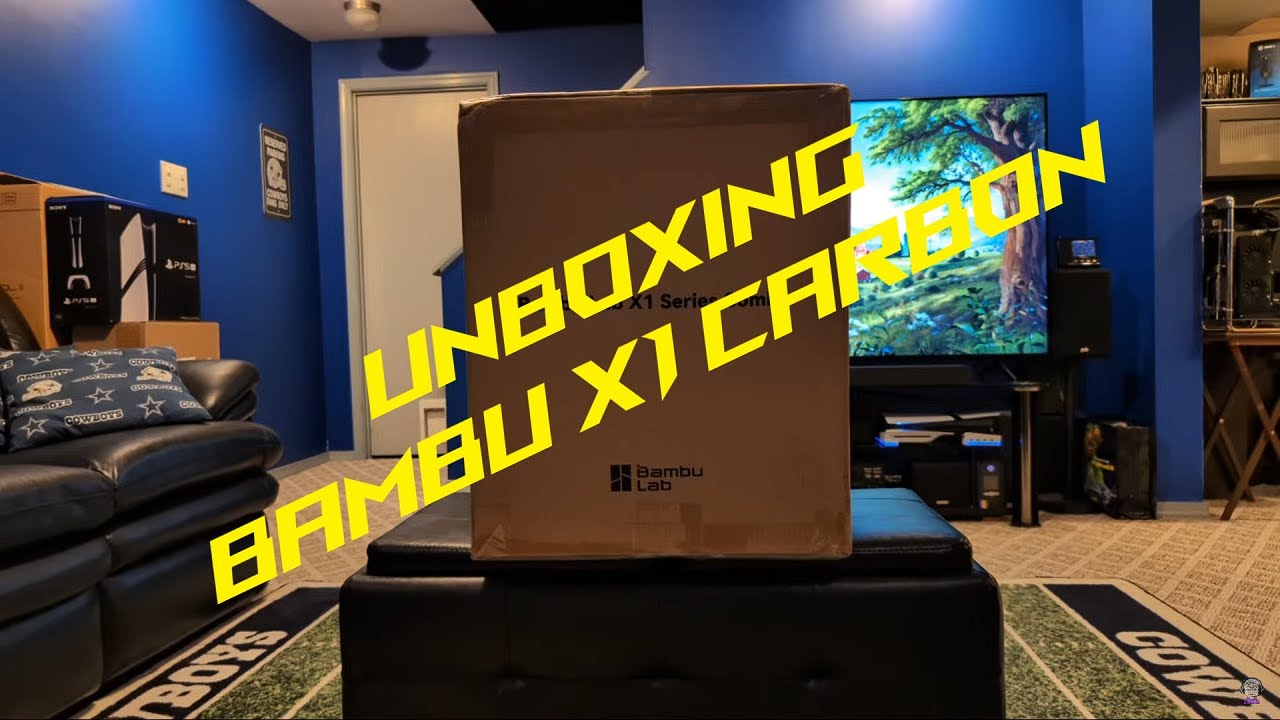 Bambu Labs X1C Combo unboxing - YouTube