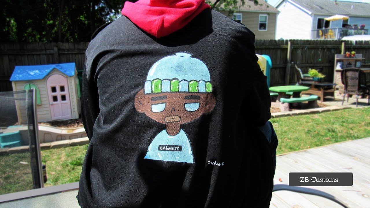 Custom Doodle Jacket! (Satisfying) - YouTube