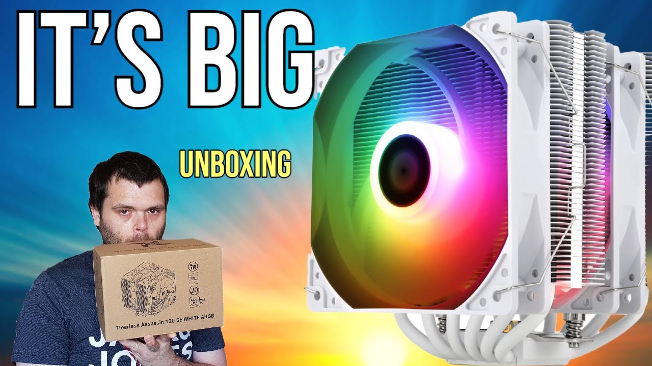 Peerless Assassin 120 SE White ARGB From Thermalright Unboxing & First ...