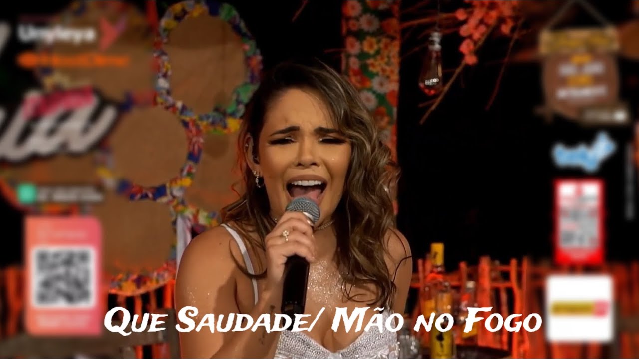Live Samya Maia/ Que saudade e Mão no Fogo - YouTube