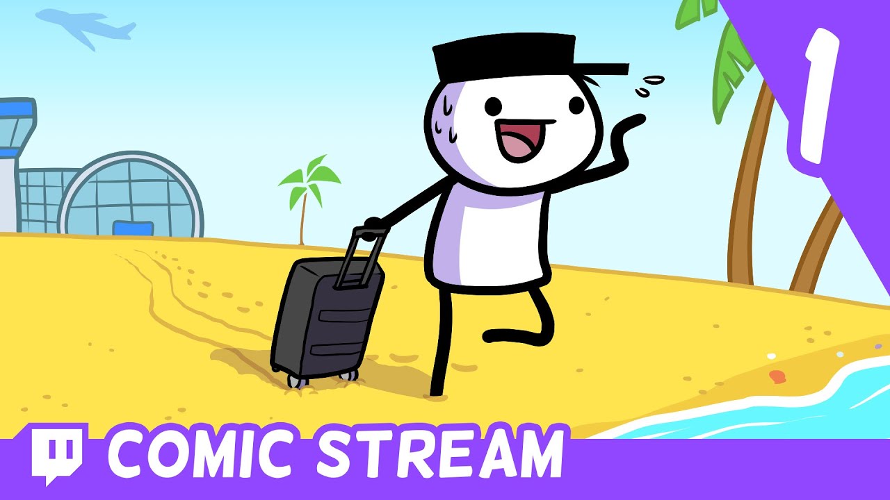 COMIC STREAM: Trip of a Lifetime (Part 1) - YouTube