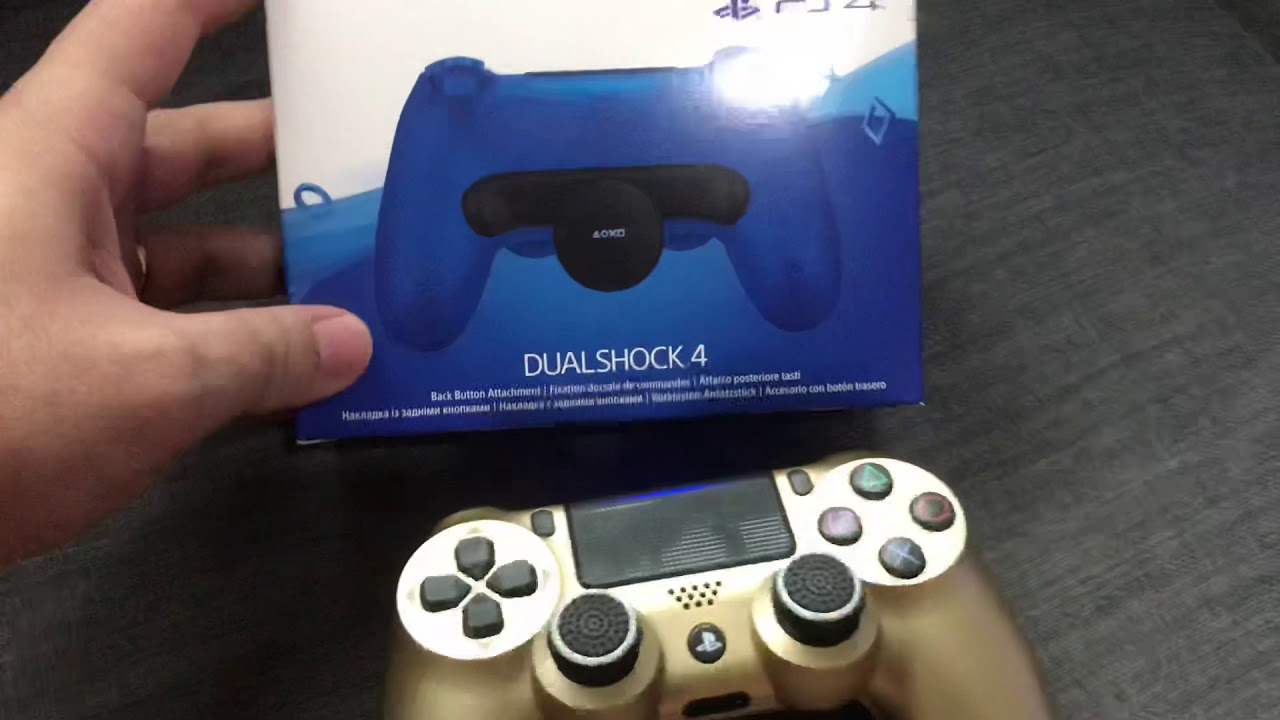 Unboxing Back button attachment PS4 - YouTube