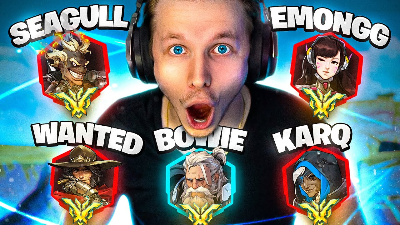 When the whole enemy team are STREAMERS... (WITH REACTIONS) - YouTube