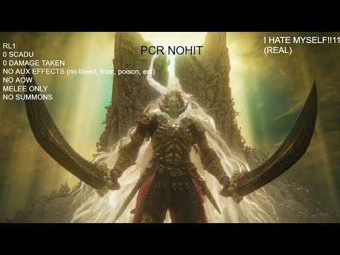 Elden ring | PCR NOHIT RL1 0 SCADU BLESSINGS NO AUX EFFECTS NO AOW ...