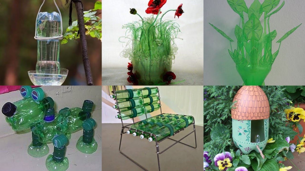 reuse plastic bottle ideas | reuse plastic bottle crafts - YouTube