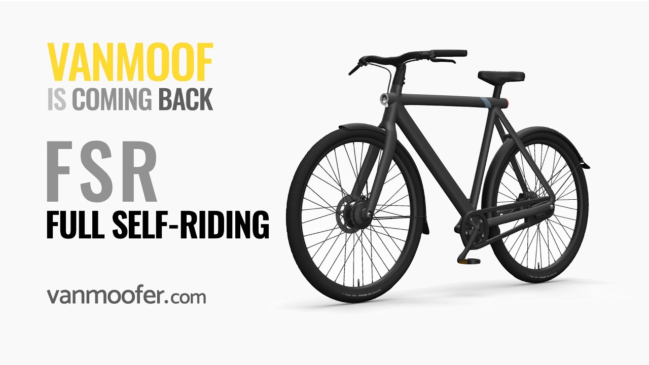 VanMoof's new feature revealed: Full Self-Riding - YouTube