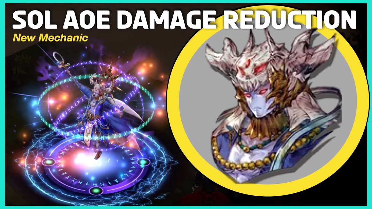 WOTV - Sol new AOE damage reduction mechanic - YouTube