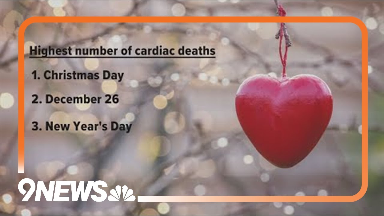 Holiday season has highest number of heart attacks - YouTube