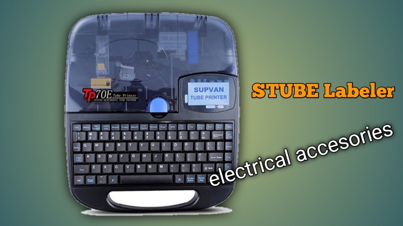TP70 SUPVAN ELECTRON TUBE PRINTER - YouTube