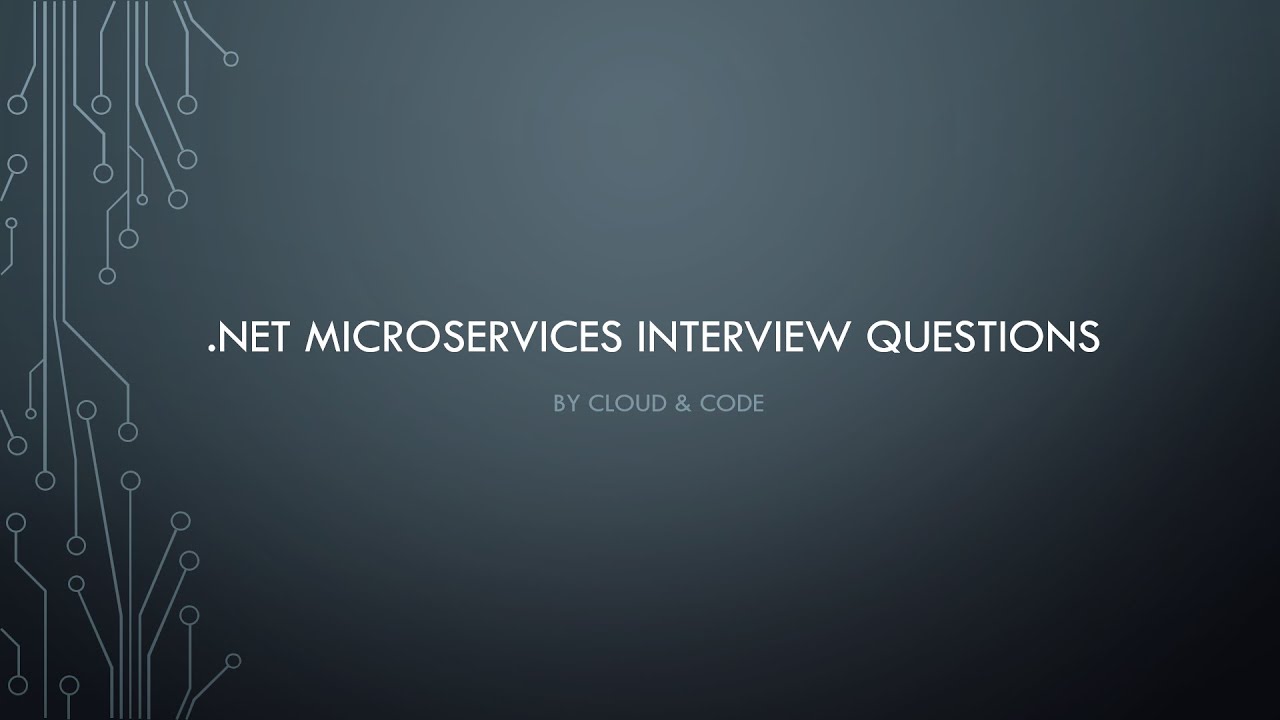 Ace Your Interview: .Net Microservices Interview Question. - YouTube