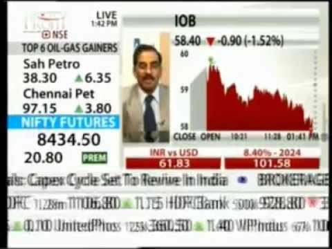 NDTV Profit Power Lunch 19 Nov 2014 Mr P Rudran-MD & CEO, Arcil - YouTube