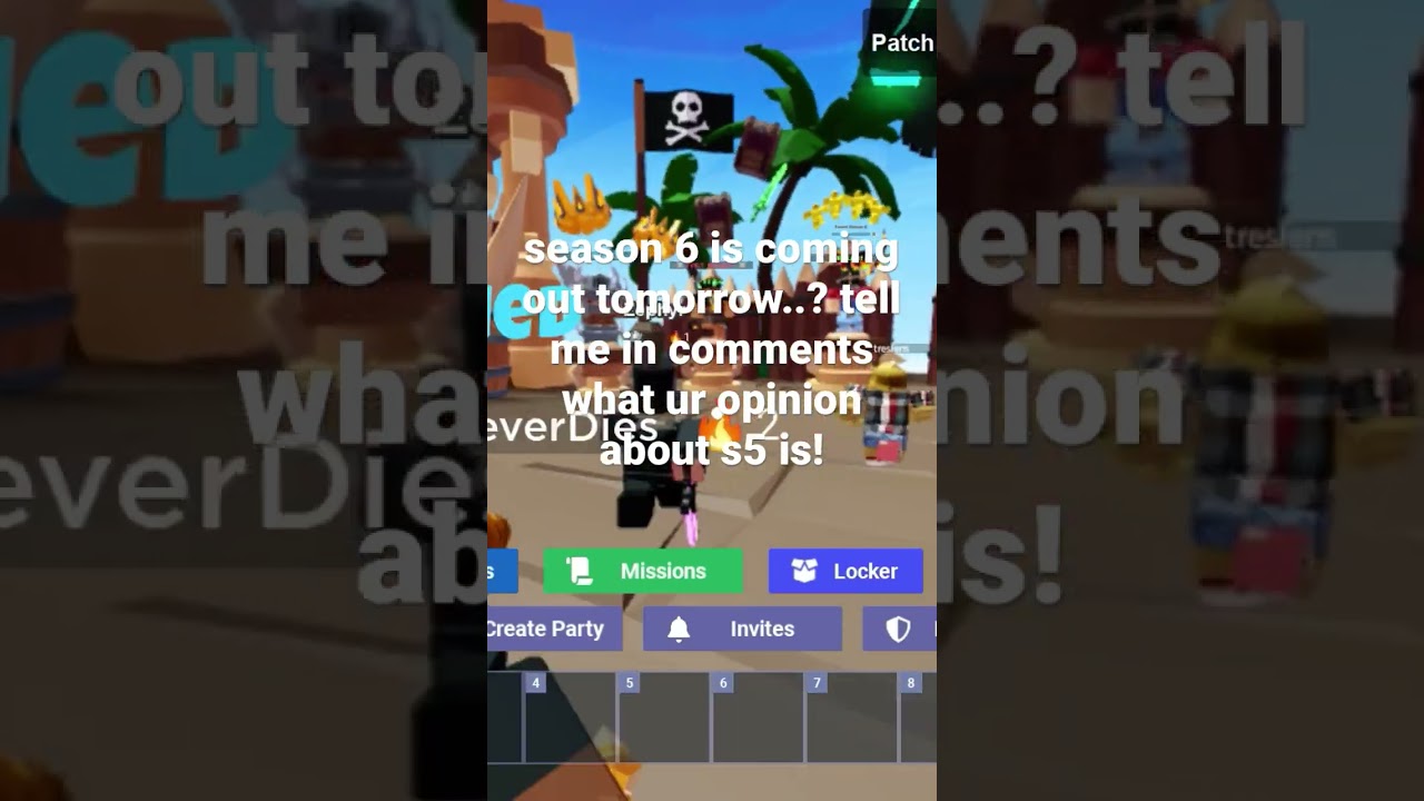 S6 Is Coming Out Tomorrow Roblox Bedwars Vdqy Voidqy Youtube