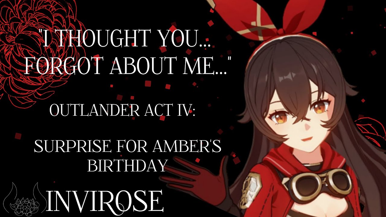 Genshin Impact Amber Happy Birthday Amber Amber X Listener Nsfw Youtube