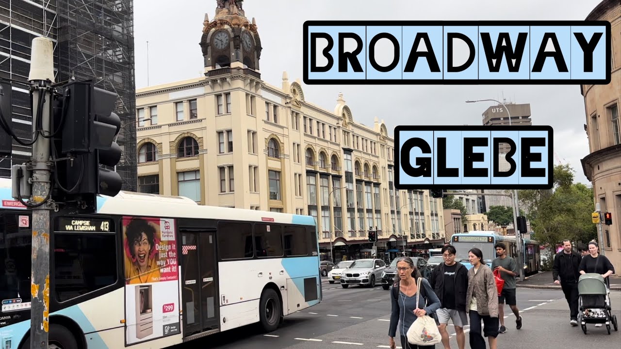 Sydney Australia walking tour- Broadway view is better than George ...