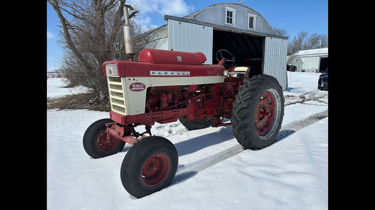 1962 International Farmall 560 Propane Tractor, Shows 4,185 Hours, Fast ...