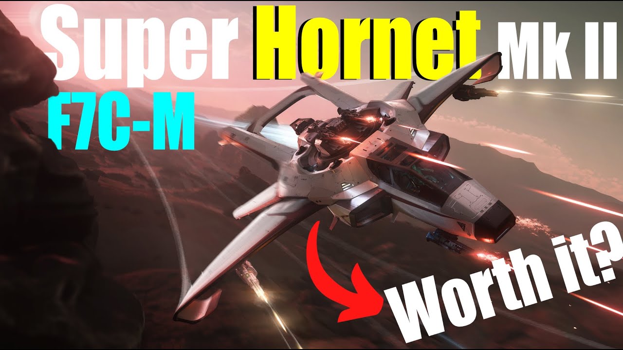 ANVIL F7C M SUPPER HORNET MKII Ship Review - Should you buy it - YouTube