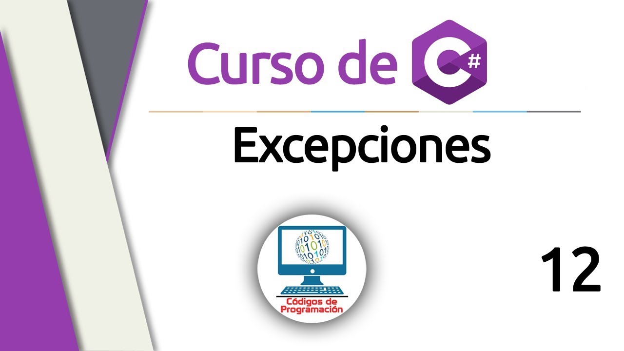 Curso de C#: 12 - Excepciones - YouTube