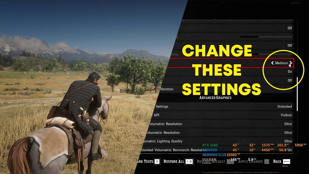 How To Make Red Dead Redemption 2 Look Sharper and More Clear (Easy Fix ...
