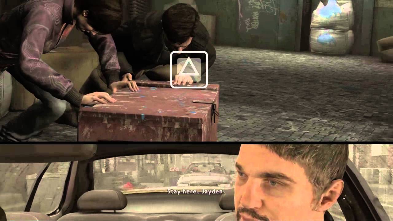 HEAVY RAIN - Fugitive (If Ethan doesn't cut his finger off) - YouTube