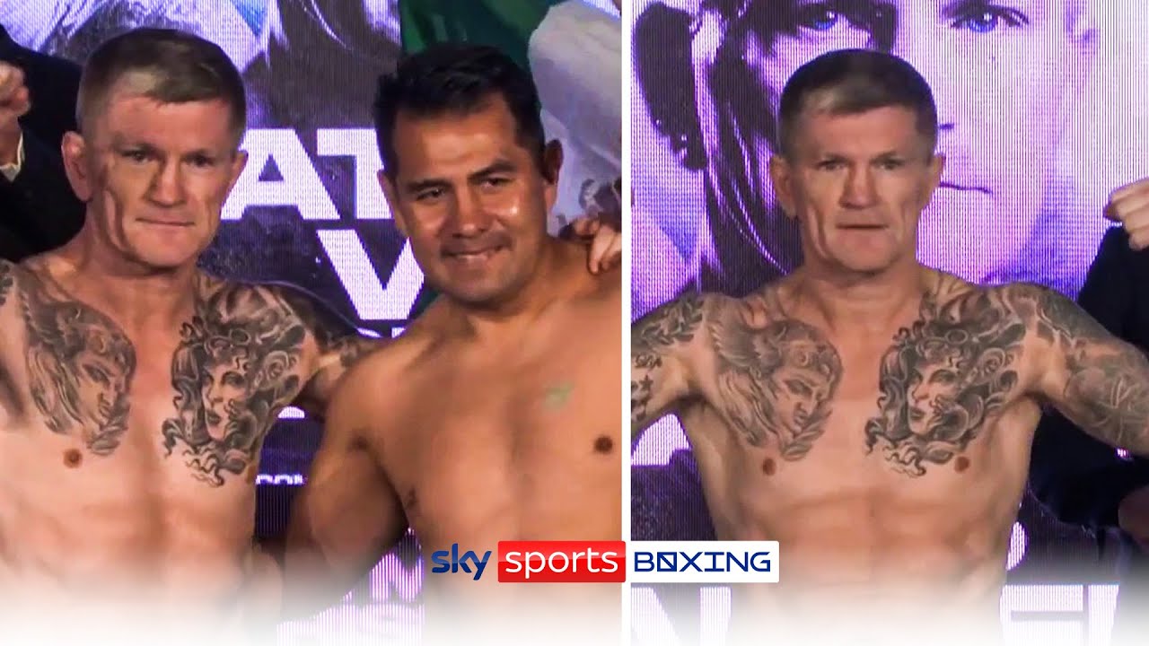 "How's he done that?!" 🚨 | Ricky Hatton unbelievable on the scales ...