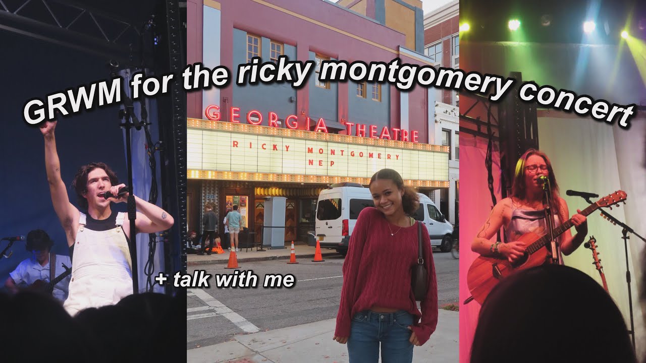 GRWM for the ricky montgomery concert !!! - YouTube