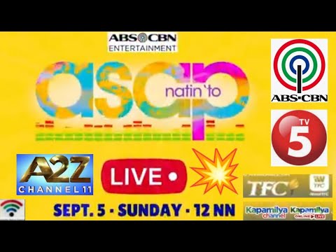 ASAP NATIN'TO-LIVE! NA LIVE!💥 SEPTEMBER 05,2021.SUNDAY♥️💚💙 - YouTube