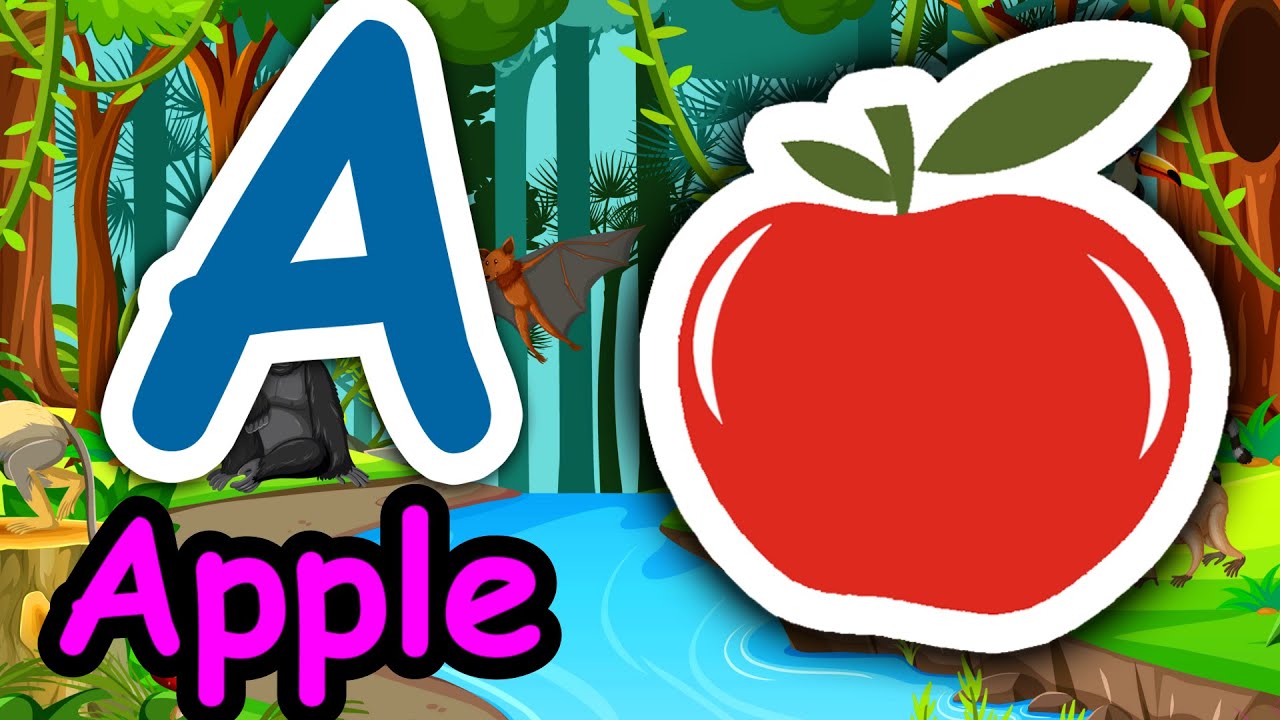 Abc Apple Kids - Learning Alphabet | abcd | A for Apple | a for apple b ...