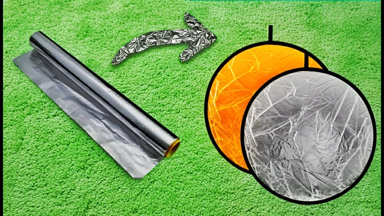 How to Make a DIY Reflector Using Aluminium Foil | GenZ HackLab - YouTube