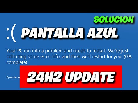 Pantalla Azul Despues de Instalar 24h2 en Windows 11 - Solucion