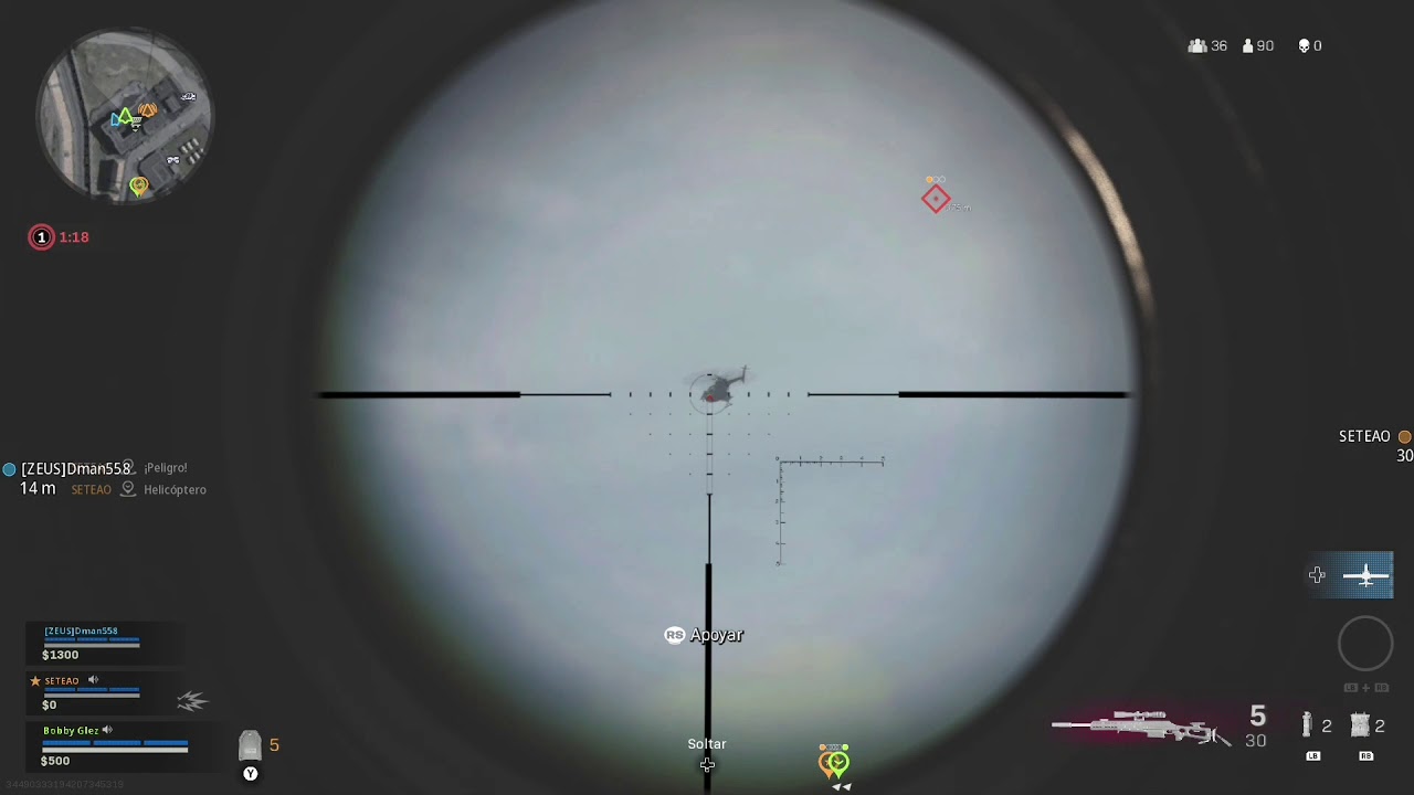 Sniper call of duty MW - YouTube