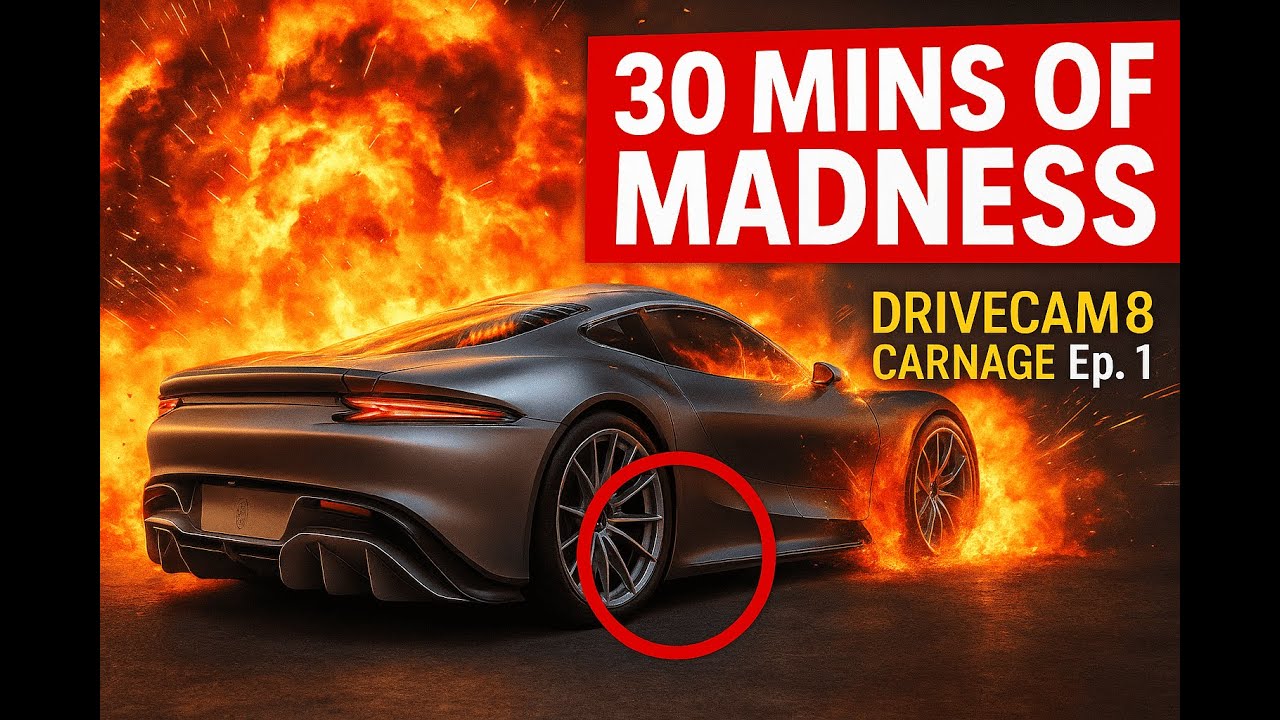 30 mins of madness: When Drivers Lose Control Compilation | Drivecam8 ...