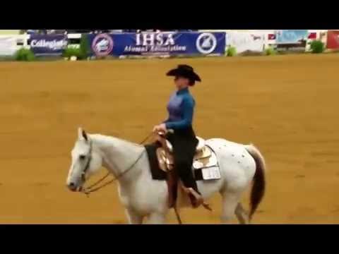 My 1st IHSA Nationals Pattern- Individual Beginner Horsemanship - YouTube