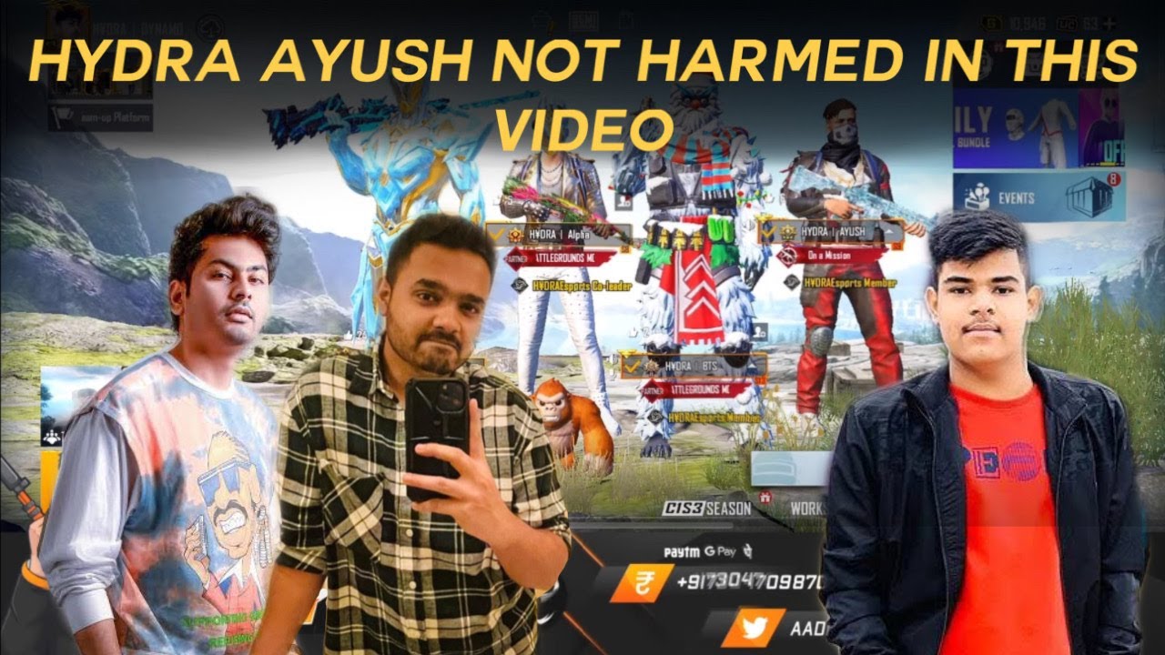 HYDRA AYUSH NOT HARMED IN THIS VIDEO - YouTube
