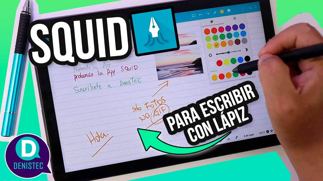 SQUID: App para tomar notas y apuntes en cualquier Tableta o Celular ...