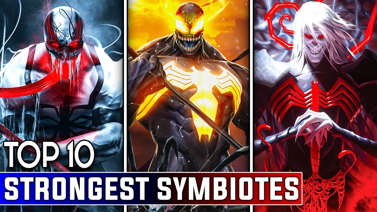 Top 10 Most Powerful Symbiotes In Marvel Universe | Explained In Hindi ...