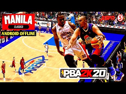 PBA 2K20 ANDROID MANILA CLASICO AT THE MALL OF ASIA ARENA GAMEPLAY ...